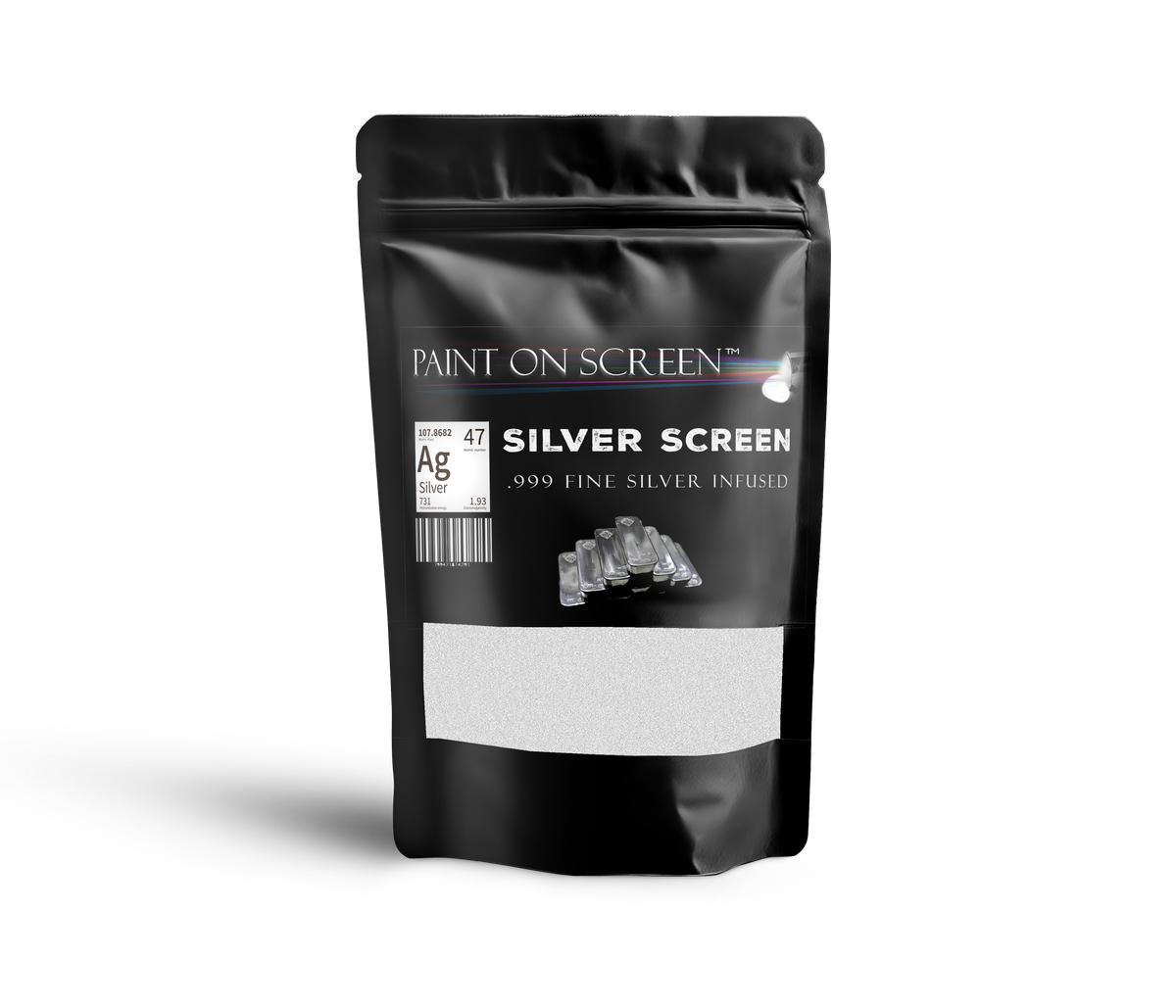 SILVER DIY Pouch RMDIYP-SILVER – Paint On Screen