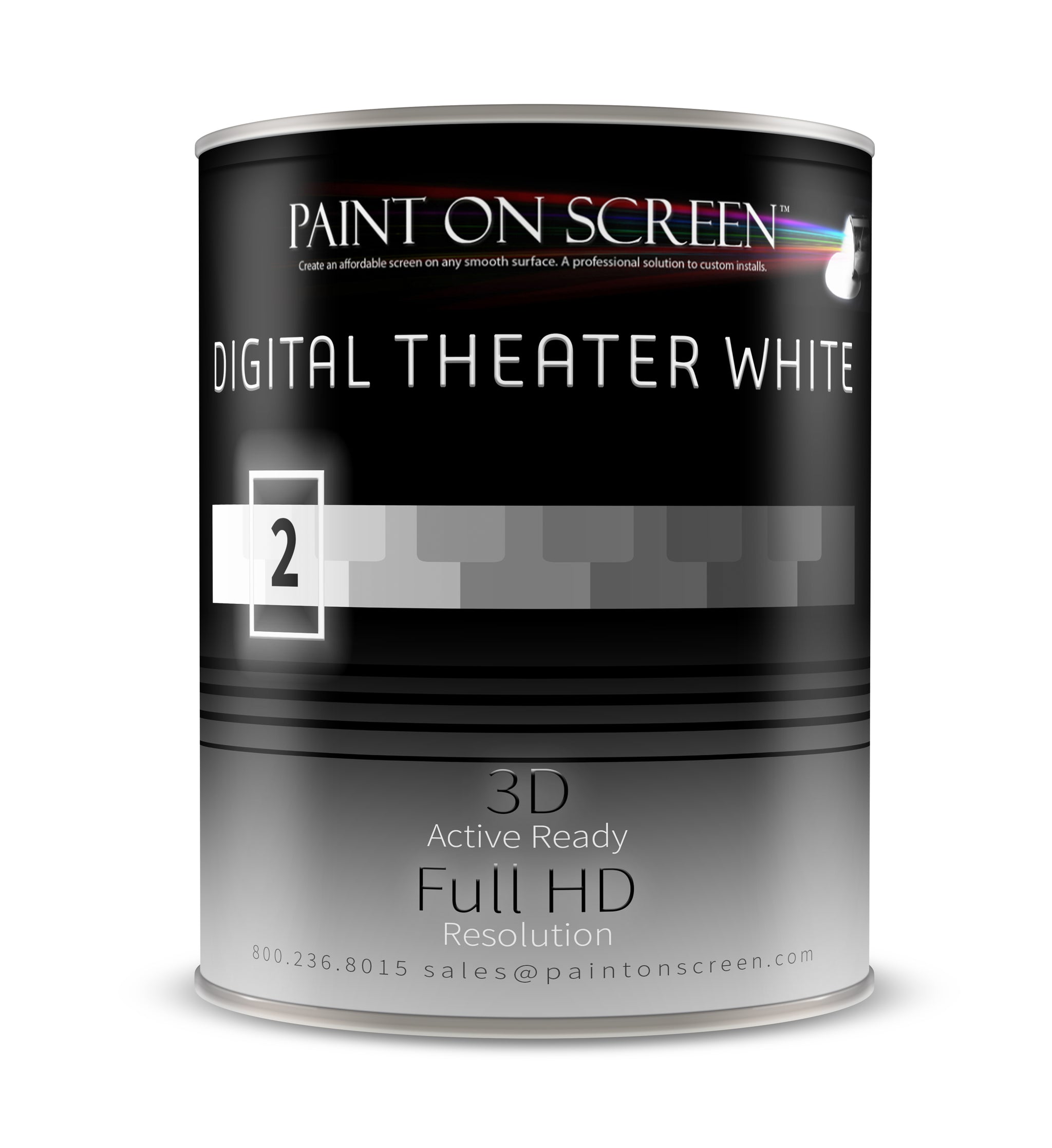 Digital Theater White – Paint On Screen