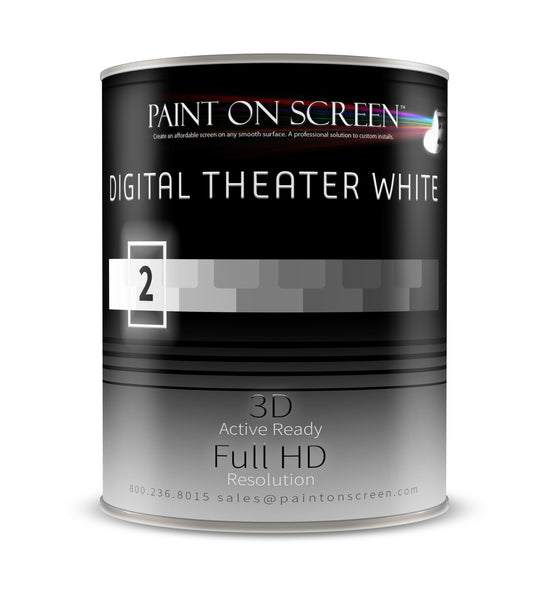Digital Theater White – Paint On Screen